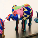 Recycled Elephant Flip Flop Sculpture - Ocean Sole