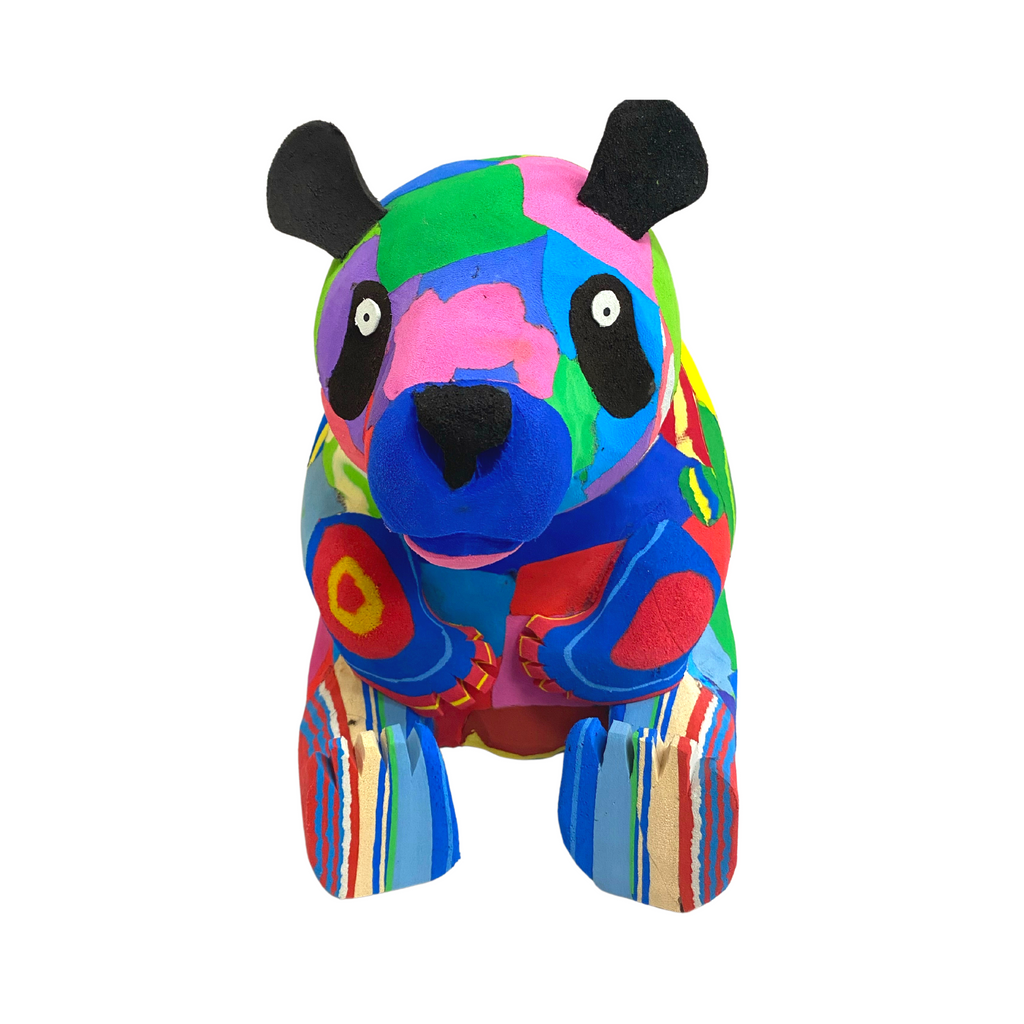 Panda Flip Flop Sculpture - Ocean Sole